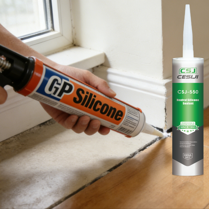 Neutral Curing Silicone Sealant Specially for Construction, In Door and ...